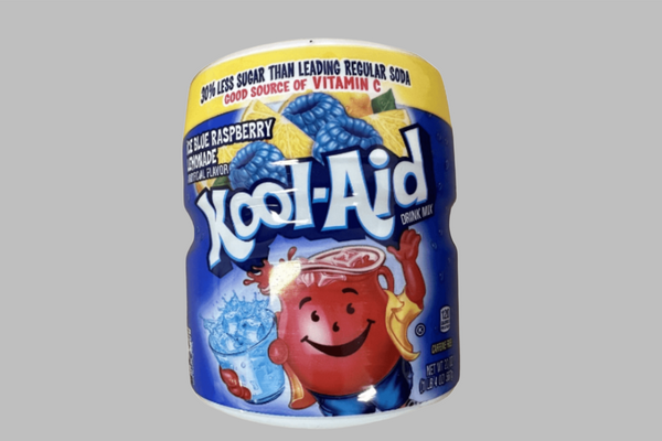 Kool-Aid Blue Raspberry Lemonade Drink Mix 19oz Tub - The Biggest ...